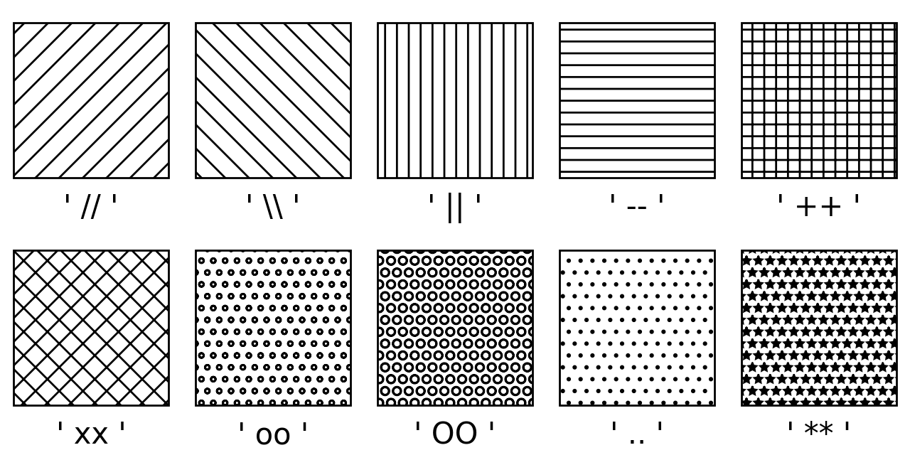 Hatch style reference_日本語サイト